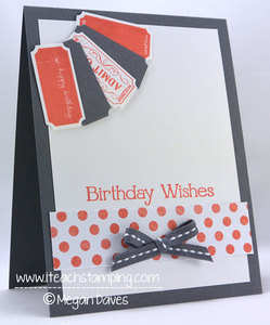 Need a Clean & Simple Birthday Card Idea? - I Teach Stamping