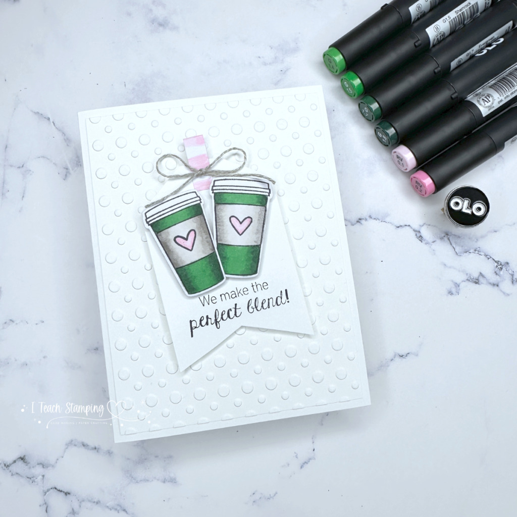 Amazing Markers For a Cute Card! - I Teach Stamping