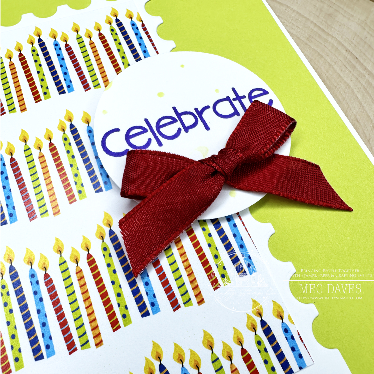 Fun Celebration Card - I Teach Stamping