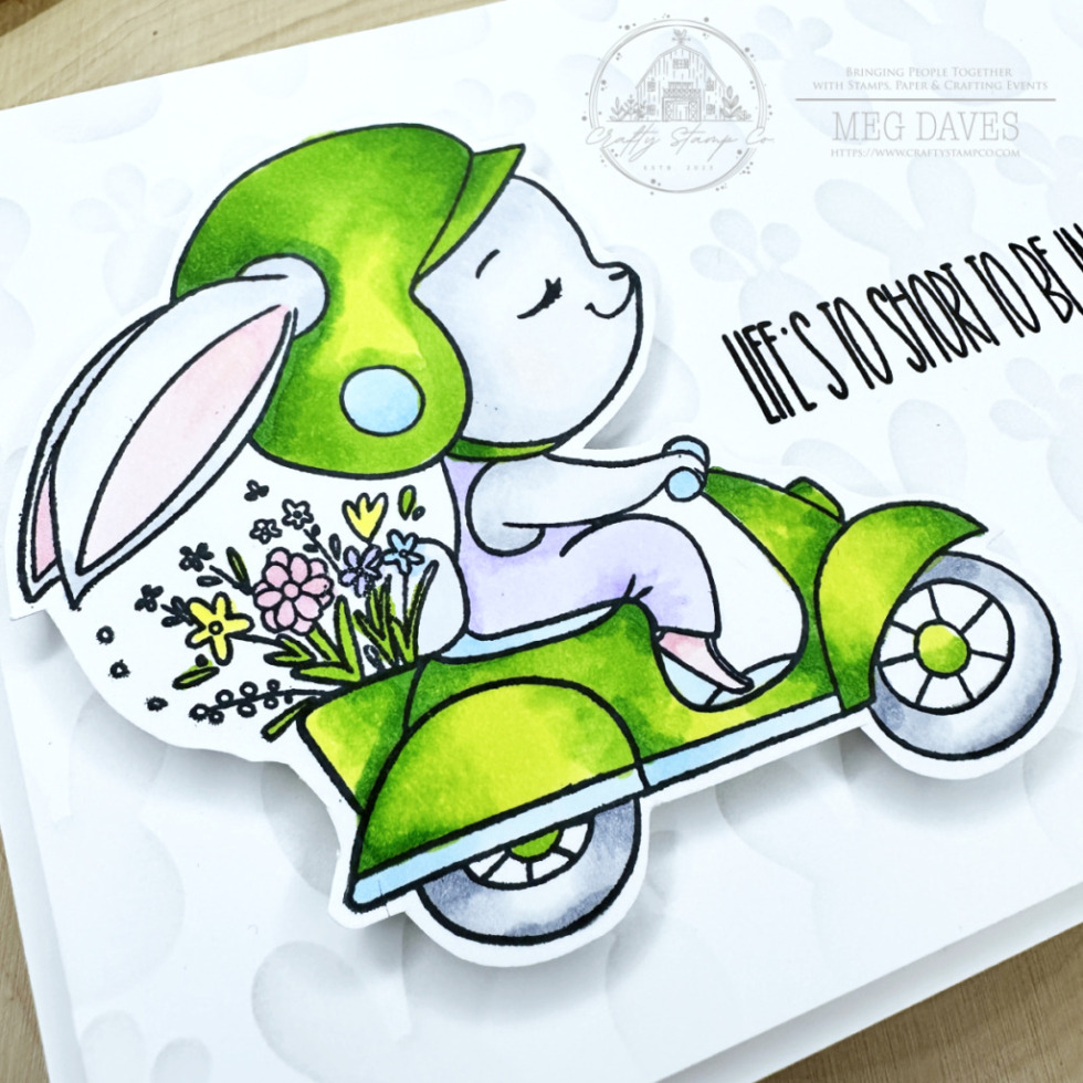 Cute Springtime Card - I Teach Stamping