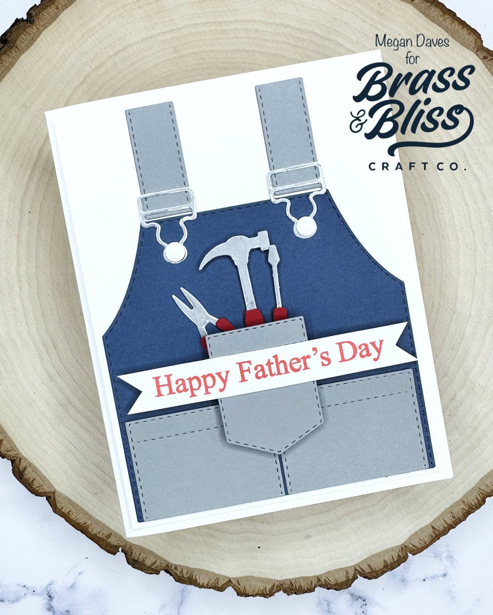 Handmade Father's Day Card - I Teach Stamping